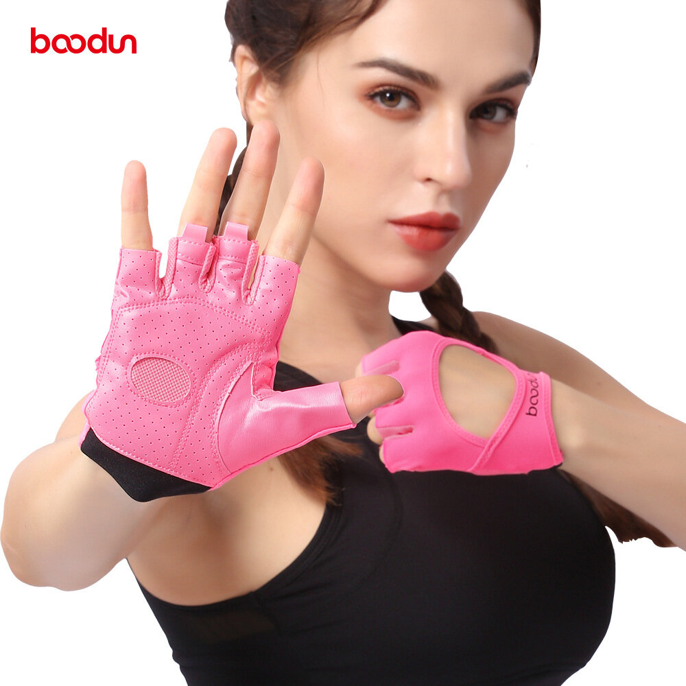 Перчатки Bolton Cross-Border 0282, для йоги, нескользящие, женские, черные, S/M
