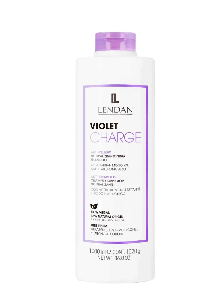 VIOLET CHARGE Шампунь для тонирования волос 1000 мл