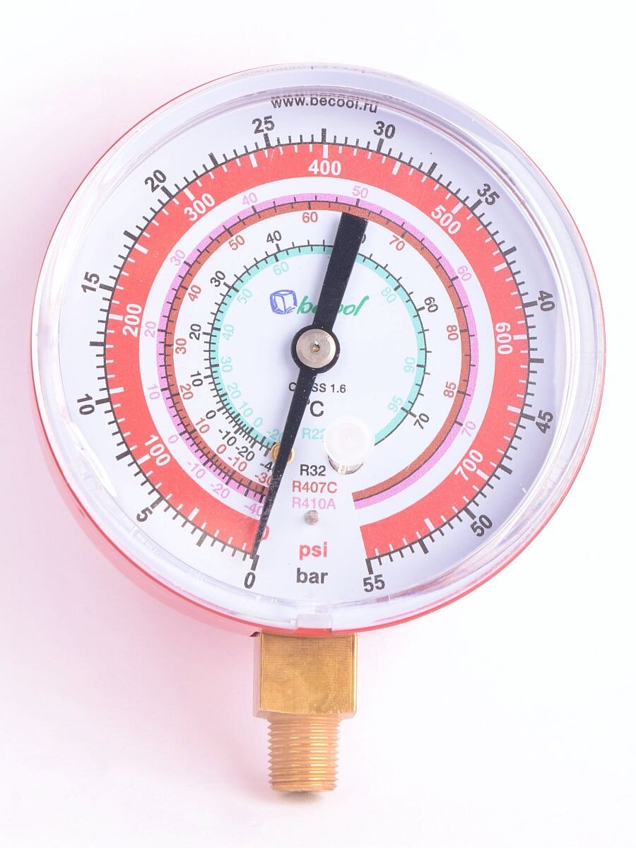 Манометр 80 мм (R22.32.407.410) BCOH-N (004810)