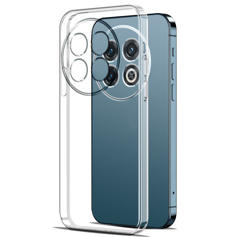 Чехол задняя-панель-накладка-бампер MyPads Tocco для OnePlus Ace 5, ультра-тонкий из мягкого качественного силикона, прозрачный MyPads