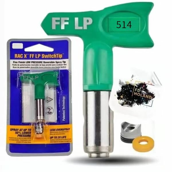 Электрический безвоздушный краскораспылитель - низкое давление, сопло FFLP512, профессиональный