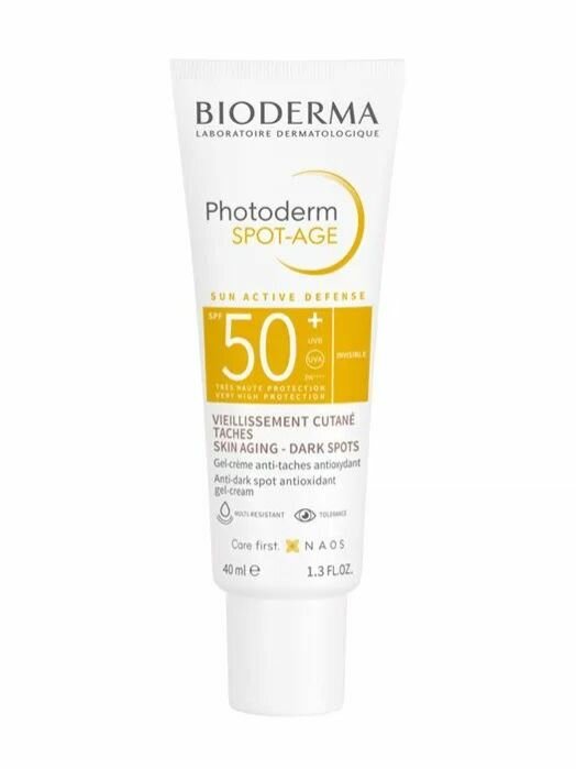 Биодерма Фотодерм Bioderma Photoderm Гель-крем против пигментации и морщин SPF50+ 40 мл
