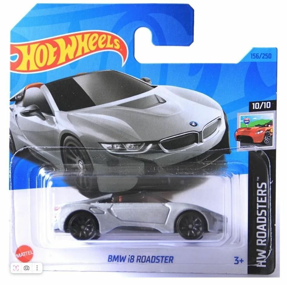 Машинка Hot Wheels BMW i8 Roadster / HW ROADSTERS / Хот Вилс БМВ