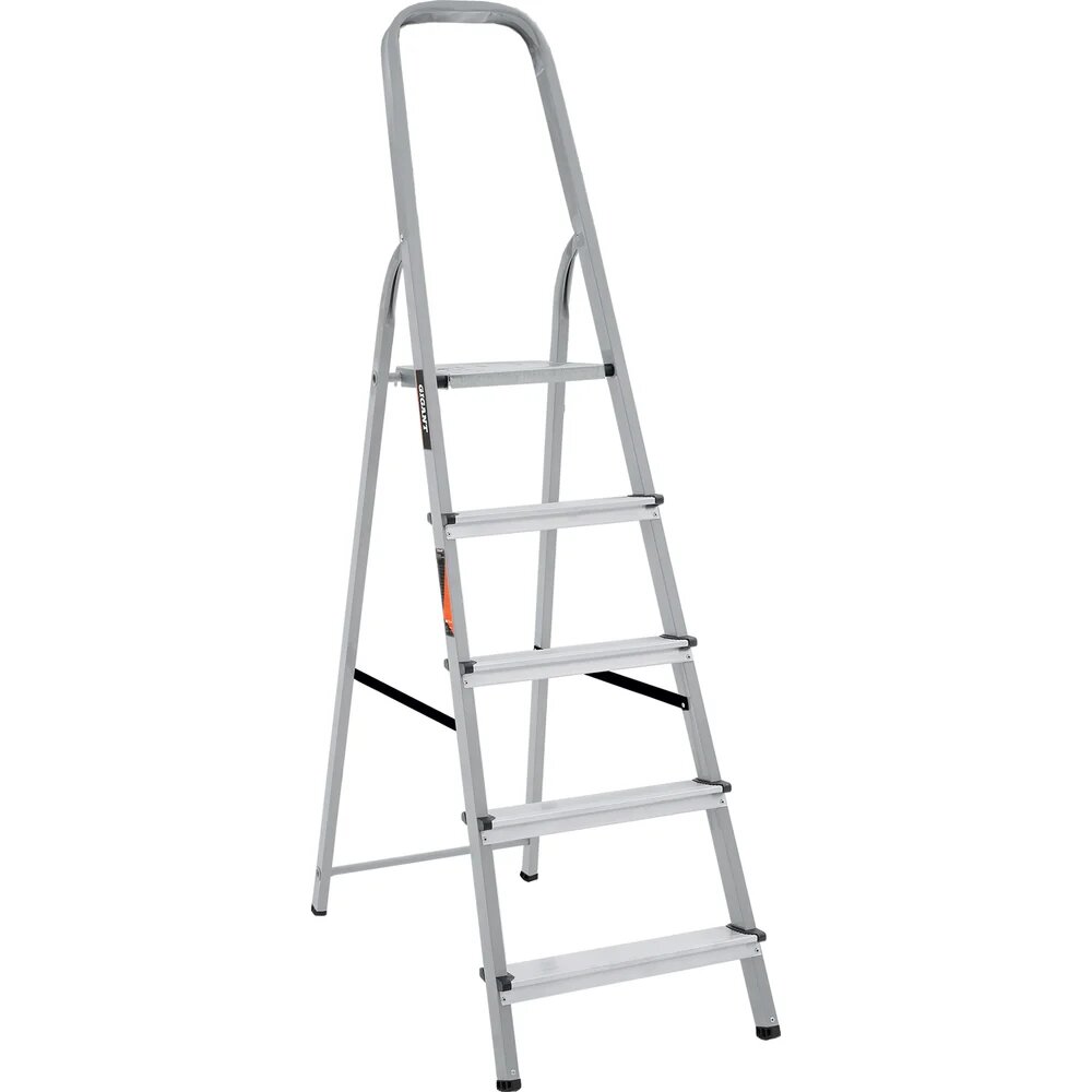Комбинированная стремянка сталь/алюминий, 5 ступеней, Gigant SL 105