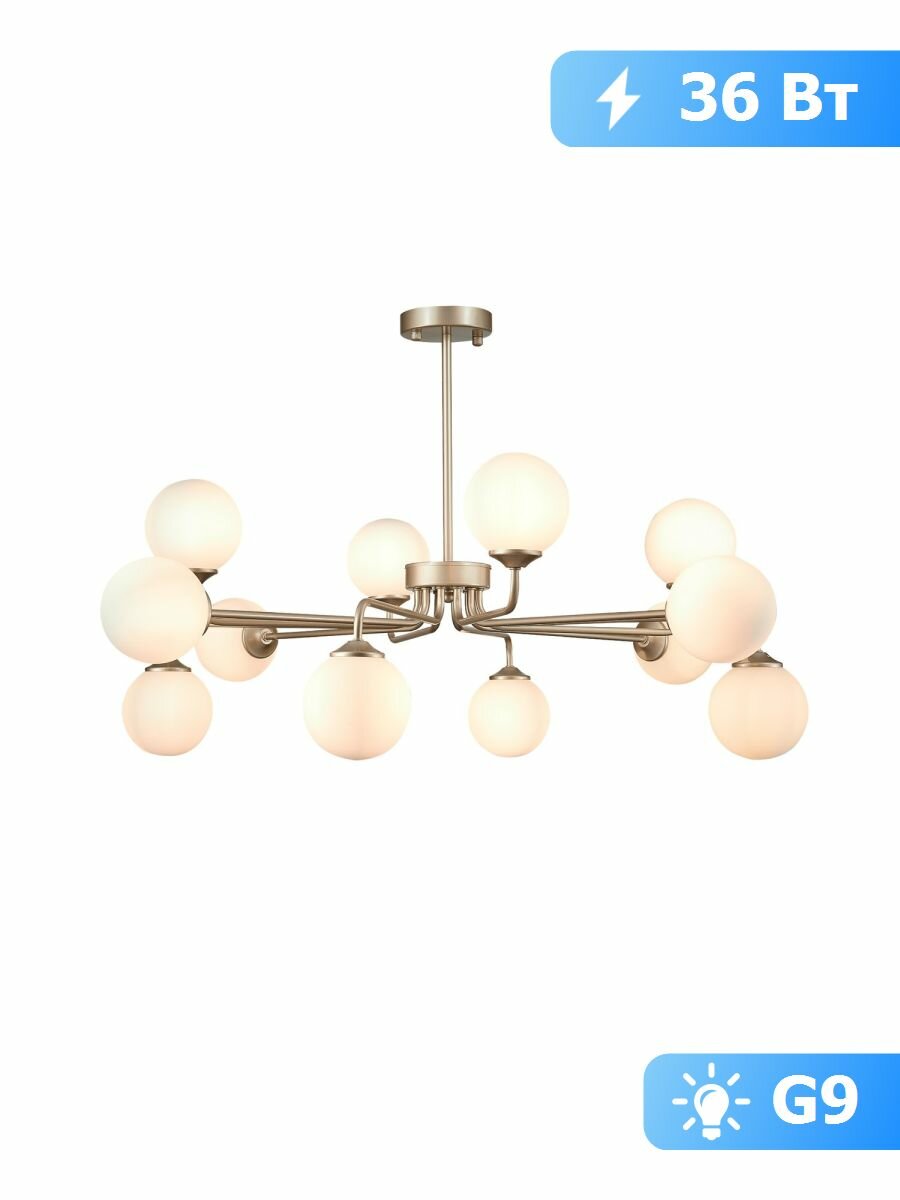 Потолочная люстра светодиодная ST Luce Redjino SLE106203-12