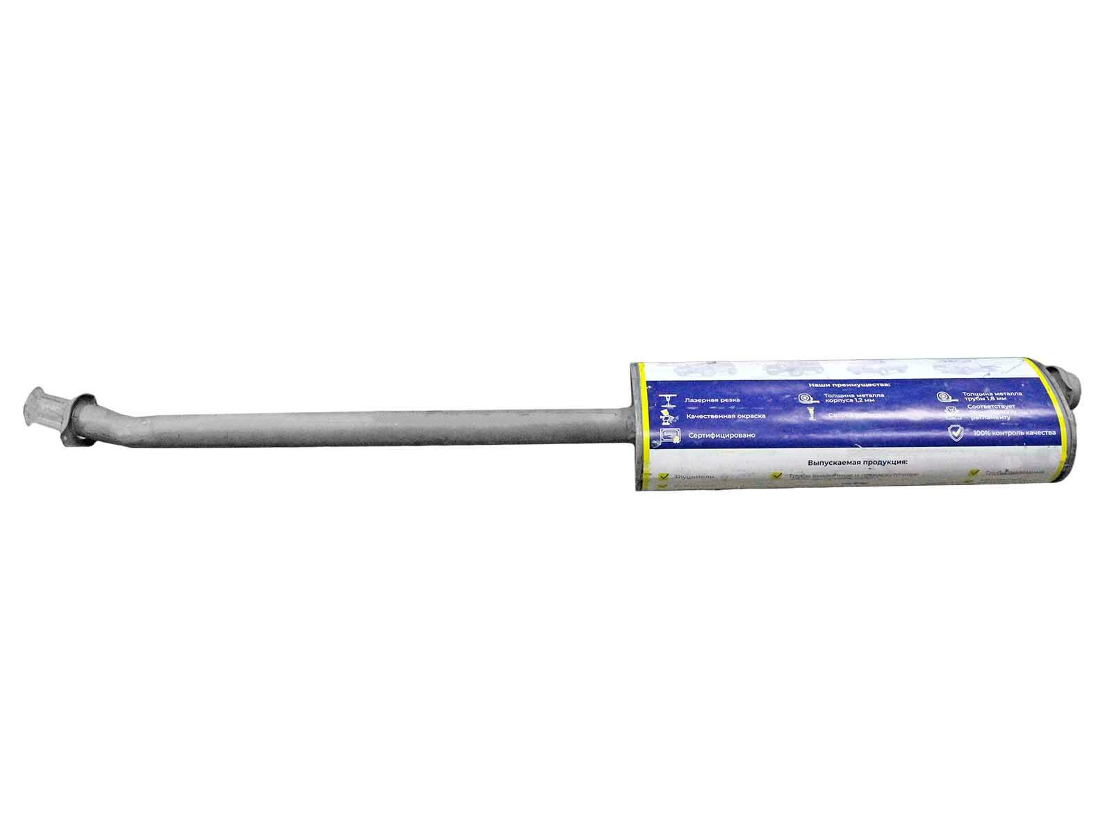 Глушитель ГАЗ-3302 Next дв. А274 EvoTech 2.7 ЕВРО-5 усиленный длинный АЗГ A21R33.1201008-11