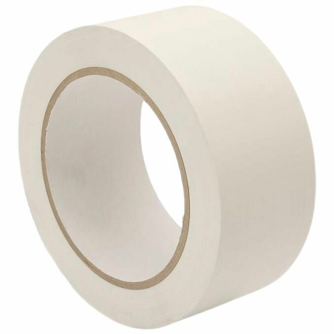 ПВХ балетный скотч 50мм х 33метра - белый - DGTAPE Dance Floor PVC Professional - клейкая лента