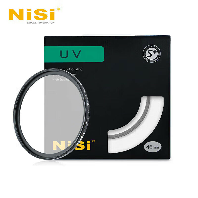 NiSi Ultra-Thin UV Filter, 46mm, DSLR And Mirrorless Camera Lens Protection Filter, DSLR Accessory, Standard UV Filter, Optical Filter, Suitable for Canon, Nikon, Sony