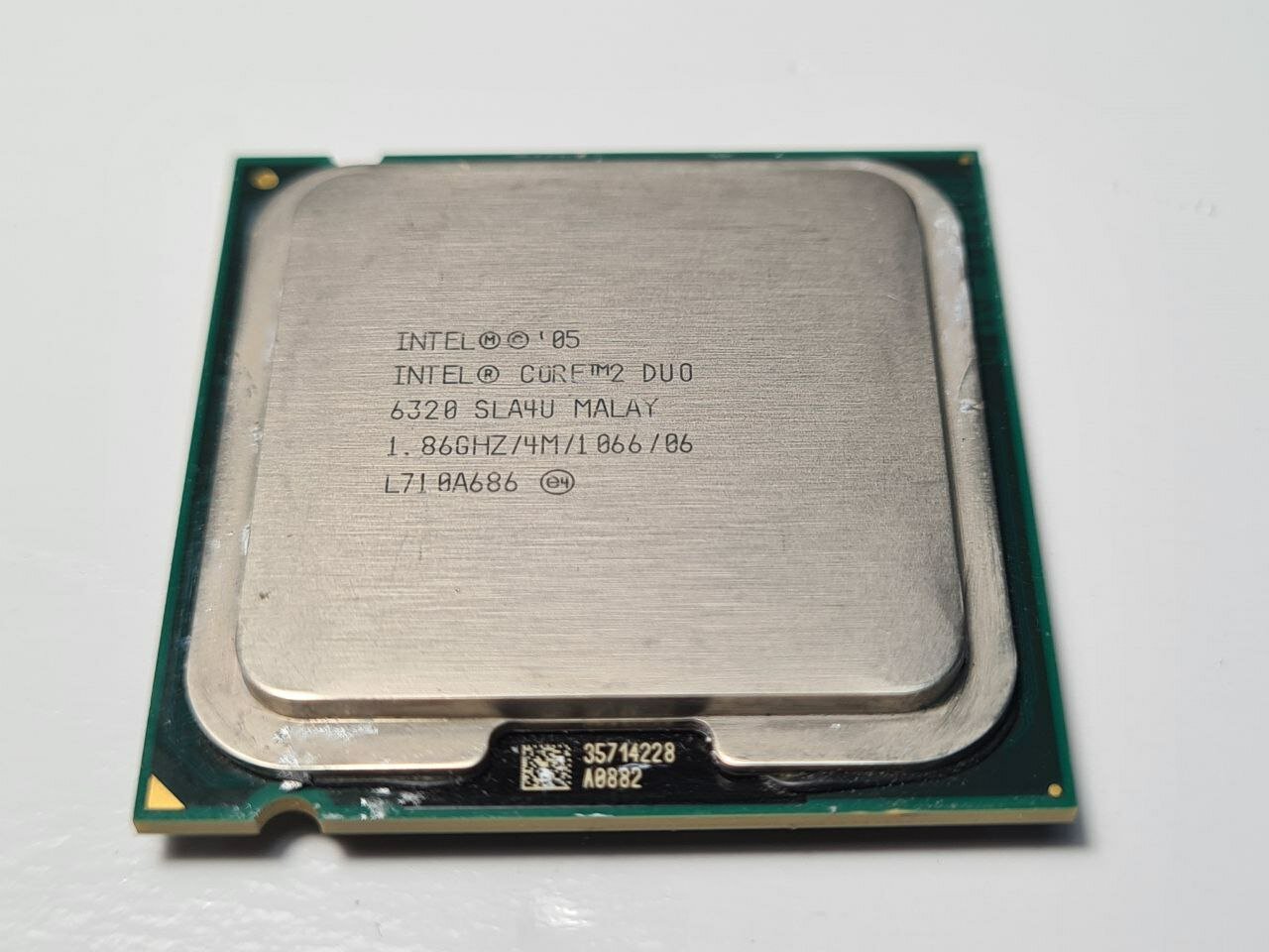 Процессор Intel Core 2 Duo E6320 для ноутбука