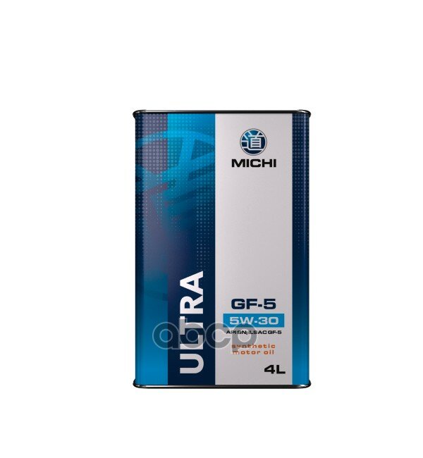 Масло моторное MICHI ULTRA GF-5 5W30 синт.4л MICHI арт. 4637271