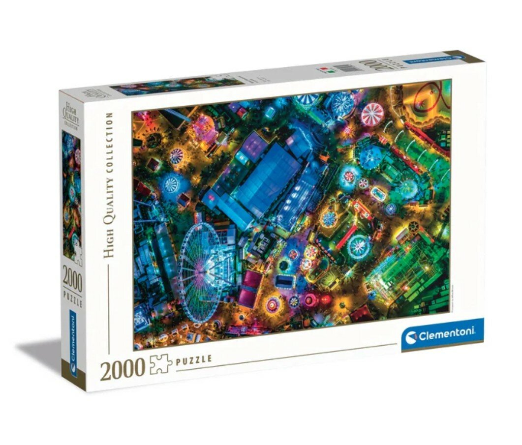 Пазл для взрослых Clementoni 2000 деталей, элементов: Зимняя страна чудес в Лондоне