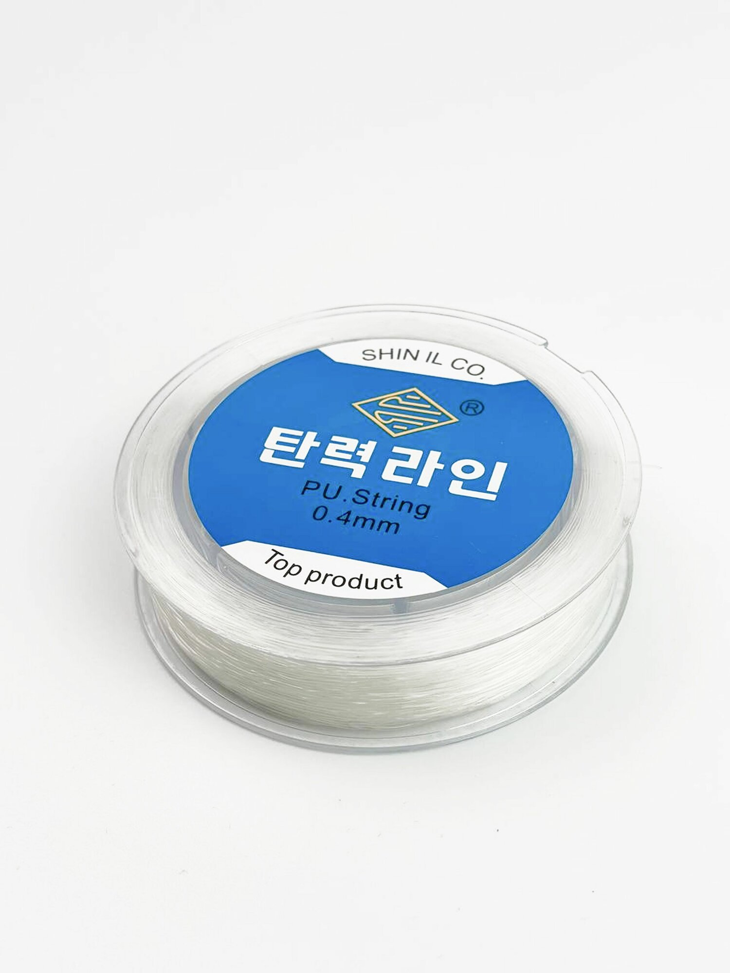 Спандекс нить, эластичная леска для рукоделия 0.4мм, 100 метров