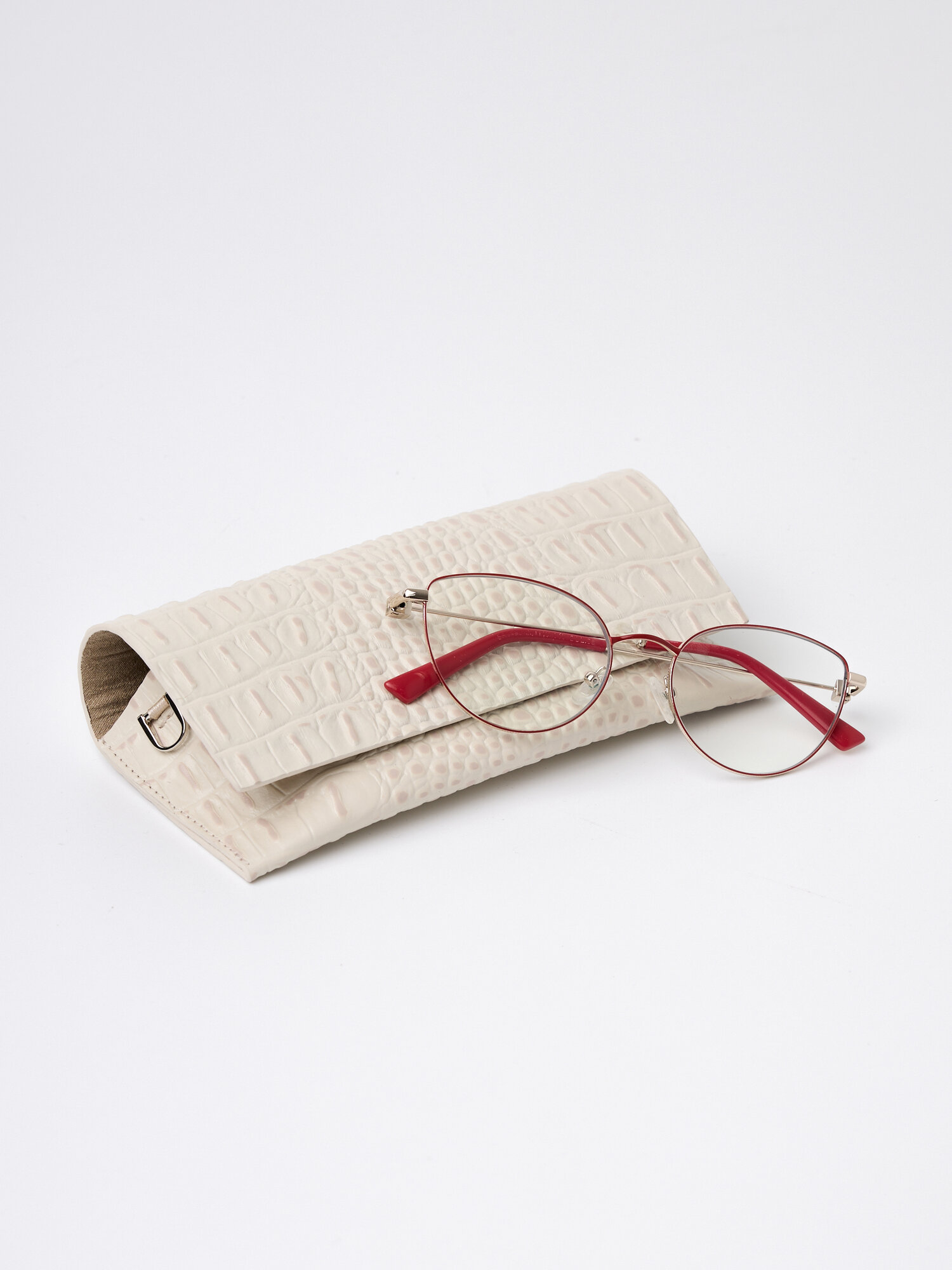 Футляр для очков кожаный жесткий чехол защитный очечник для солнцезащитных очков и очков с диоптриями 0-920