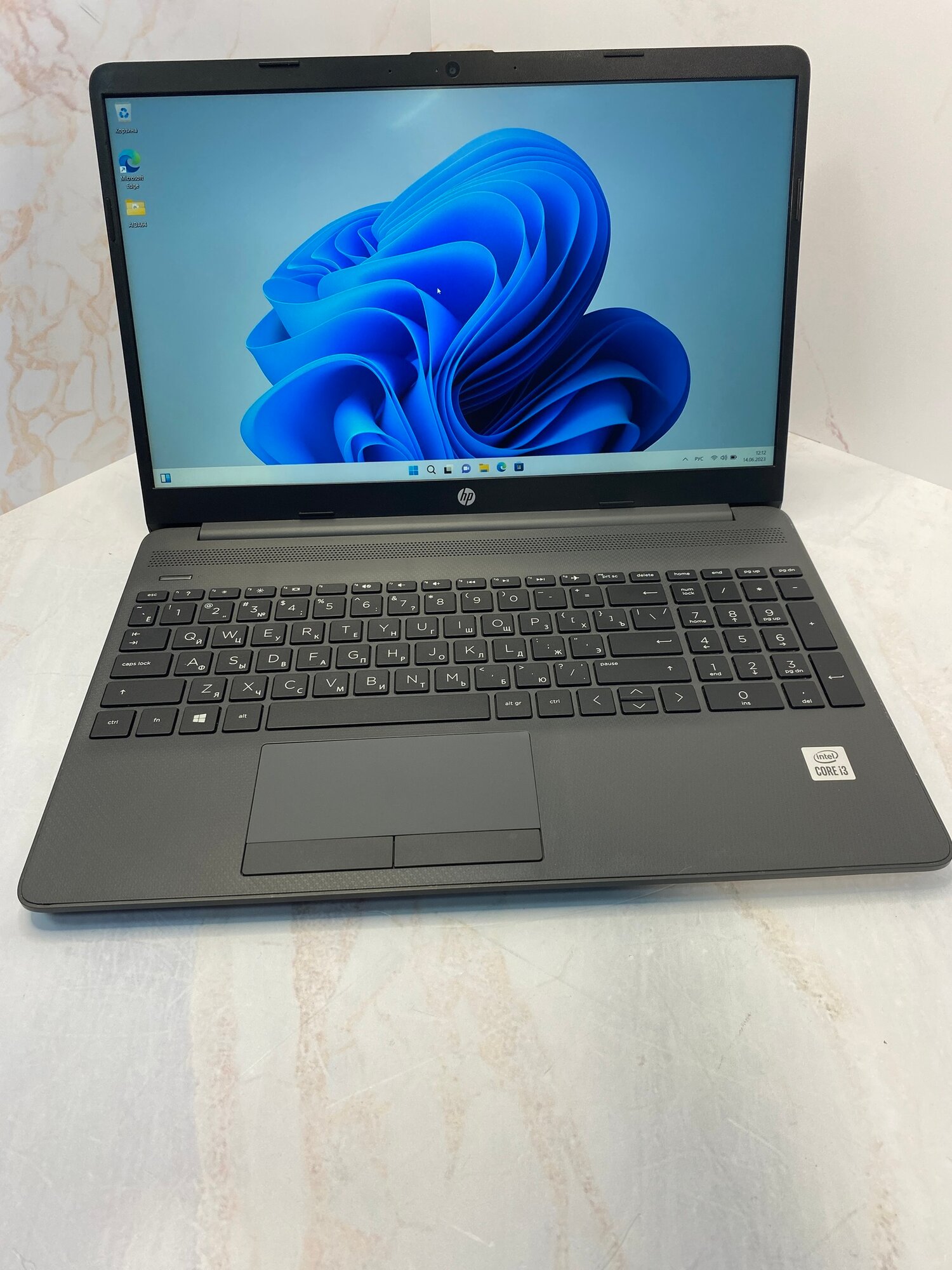 Ноутбук HP 15-dw1126ur. Конфигурация: Intel Core i3 10110U/8GB/512GB SSD/Intel UHD Graphics 620/15,6 (1920/1080) IPS/DOS/B2