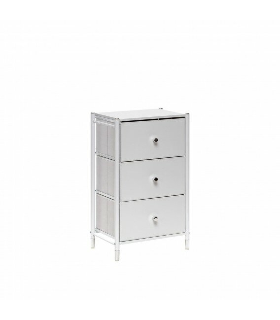 Комод Leset Хайди 3 ящика, белый