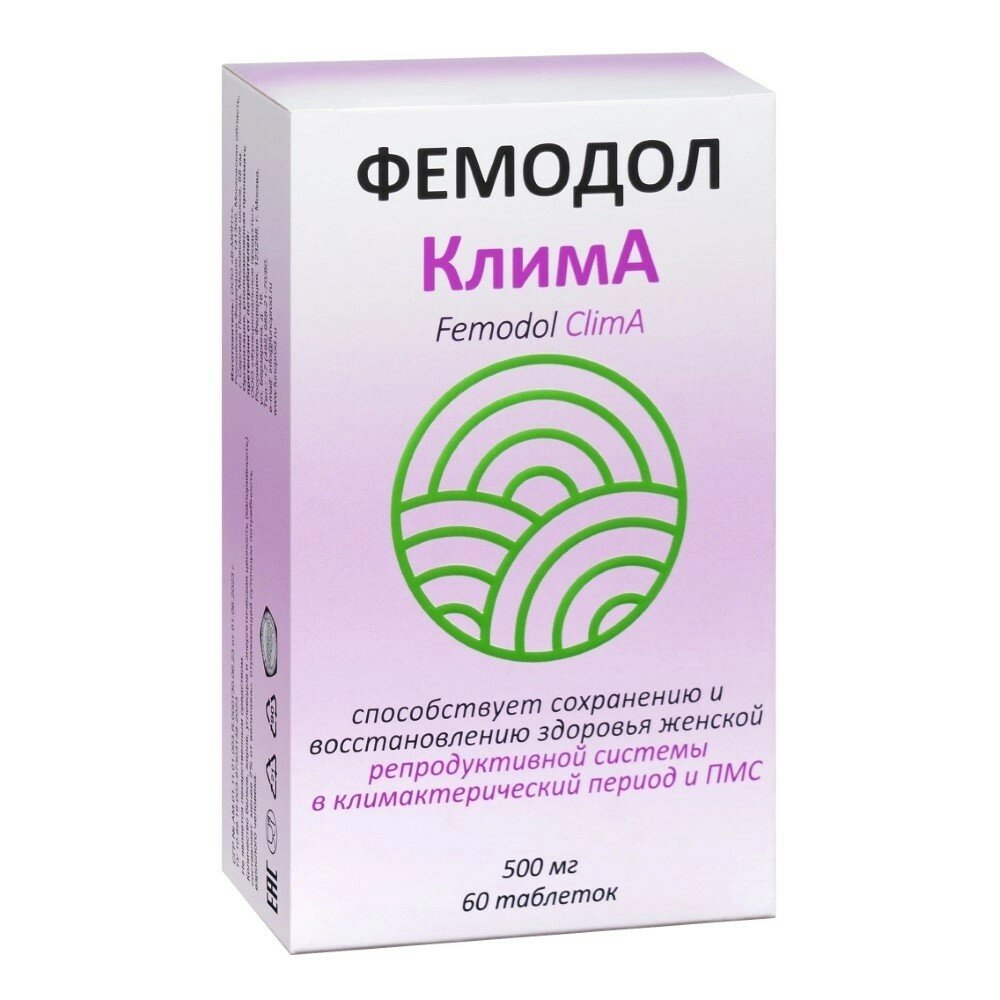 Фемодол клима таб. 500мг N60
