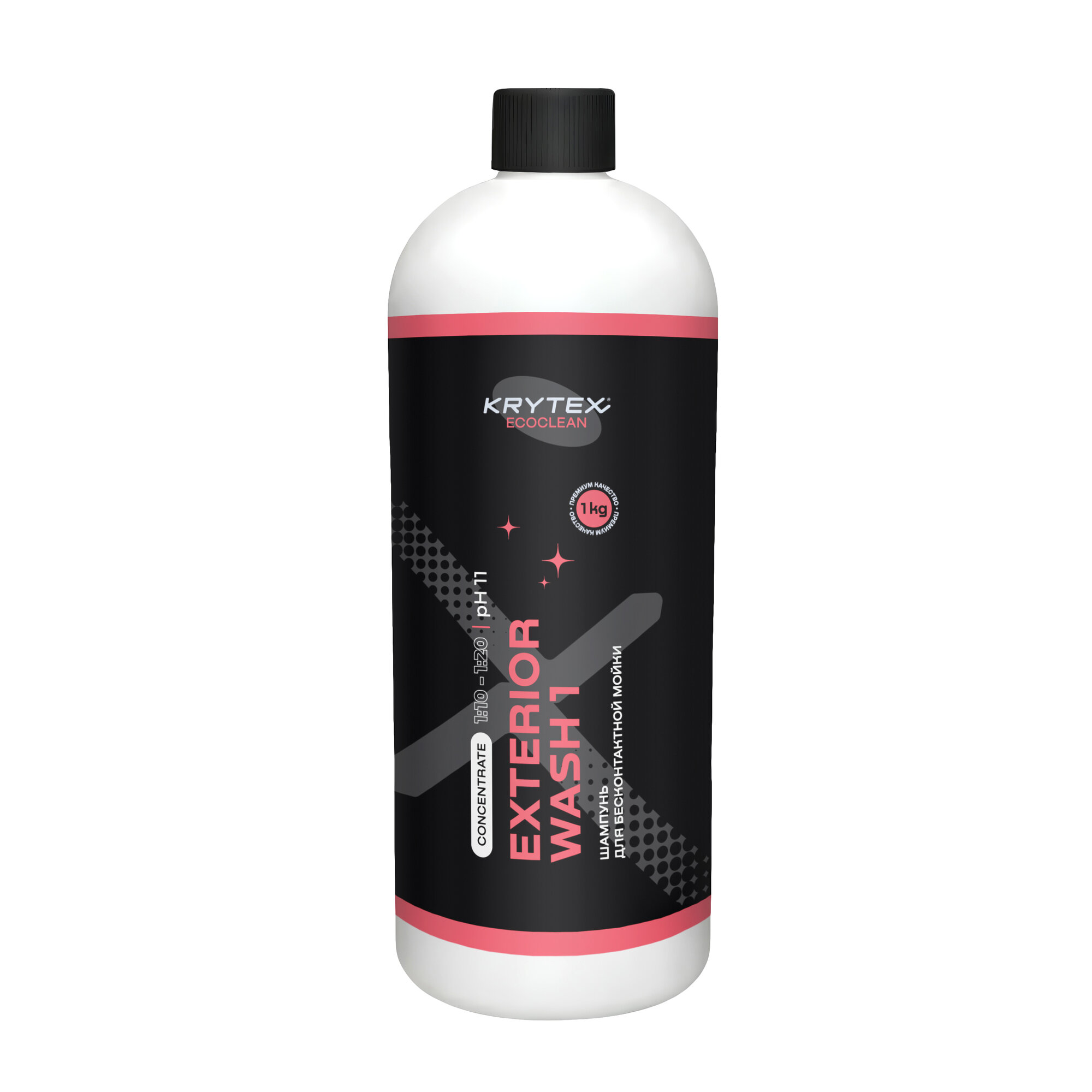 Автошампунь KRYTEX EXTERIOR WASH для бесконтактной мойки концентрат 1 л.