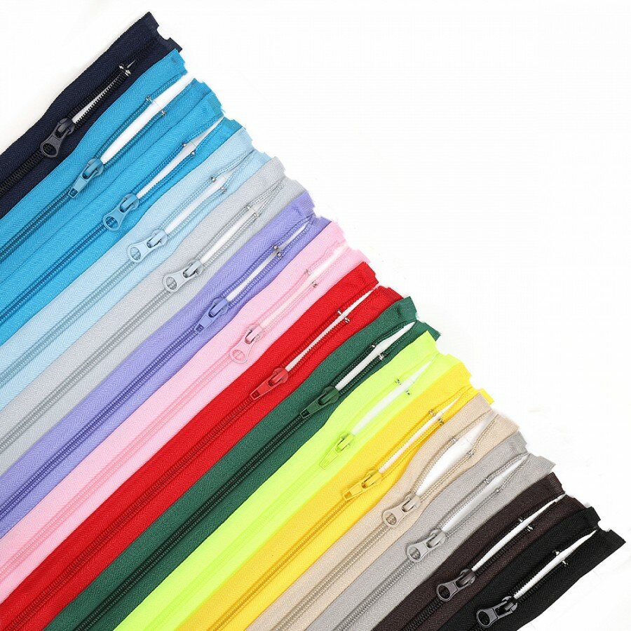 Молния MaxZipper пласт. спираль N5-N 55см ассорти уп.15цв