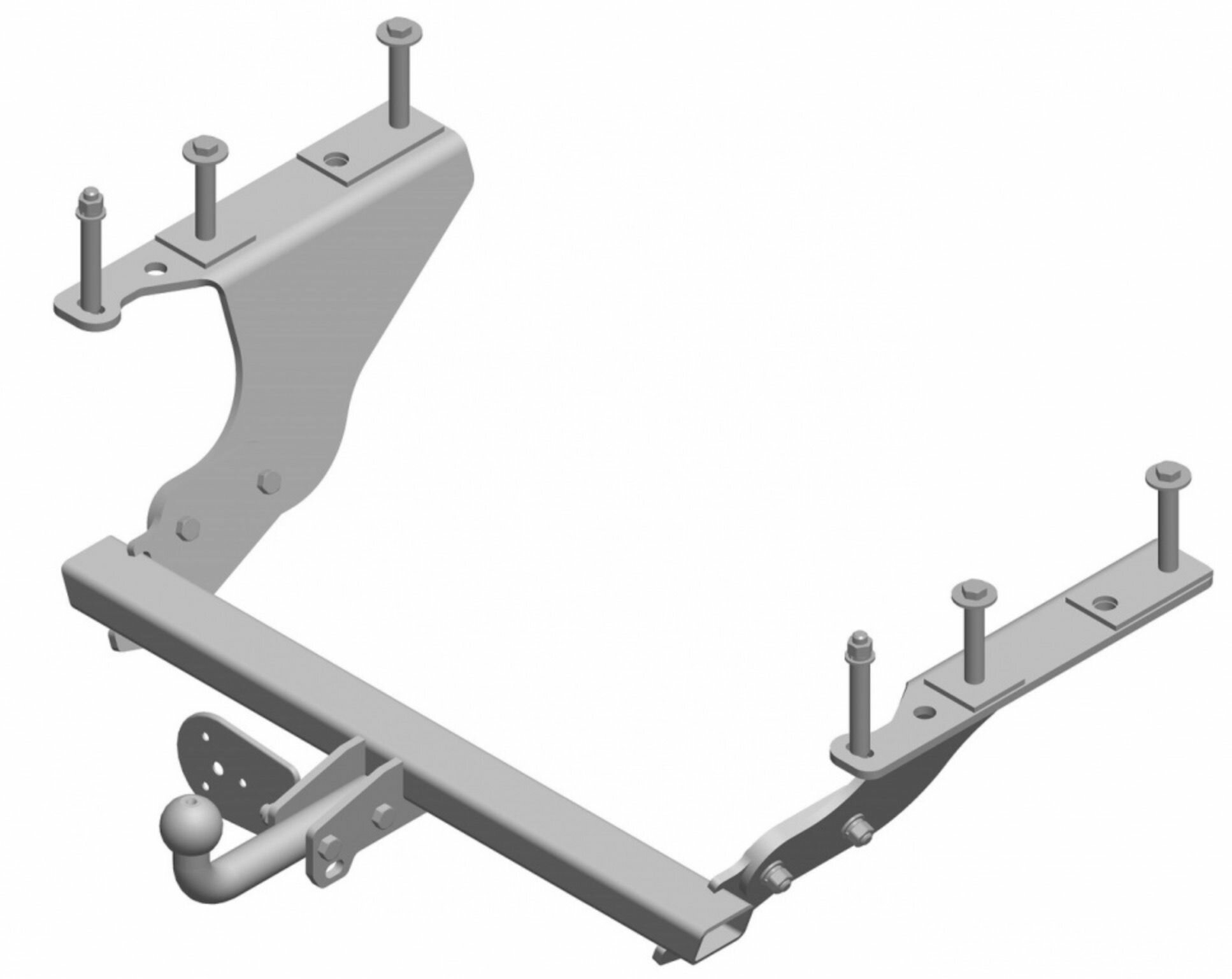 Фаркоп на SUBARU FORESTER (2008-2012) (без электрики, паспорт/сертификат в комплекте) Автос. SU 05