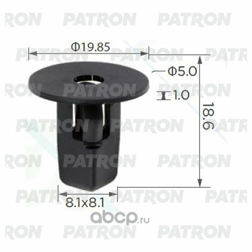 Фиксатор пластиковый Patron P370015A