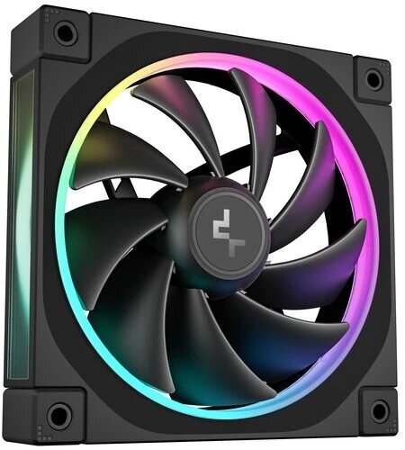Вентилятор для корпуса Deepcool FL12 ARGB черный 120мм 2150rpm 32db 4-pin