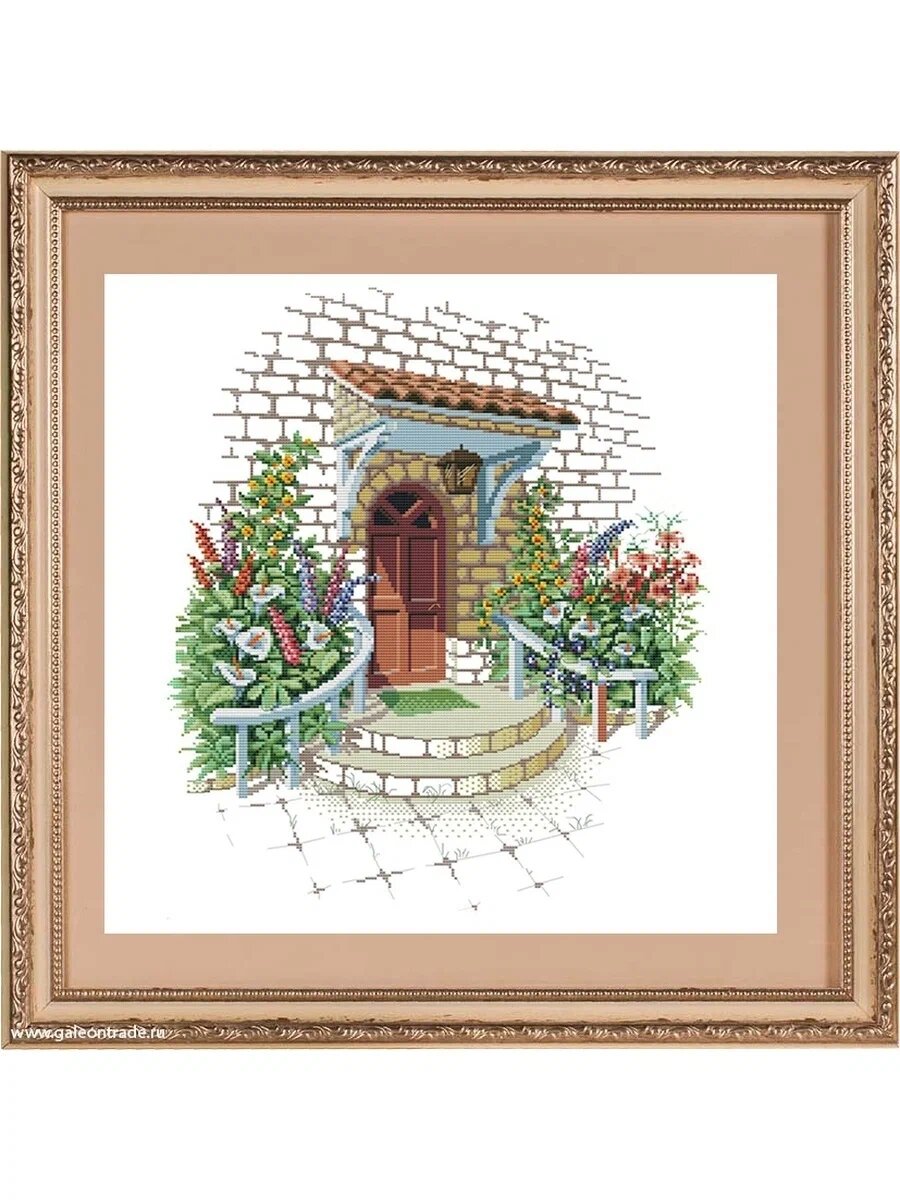 Набор для творчества, набор для вышивания крестиком (размер 50 см *40 см)