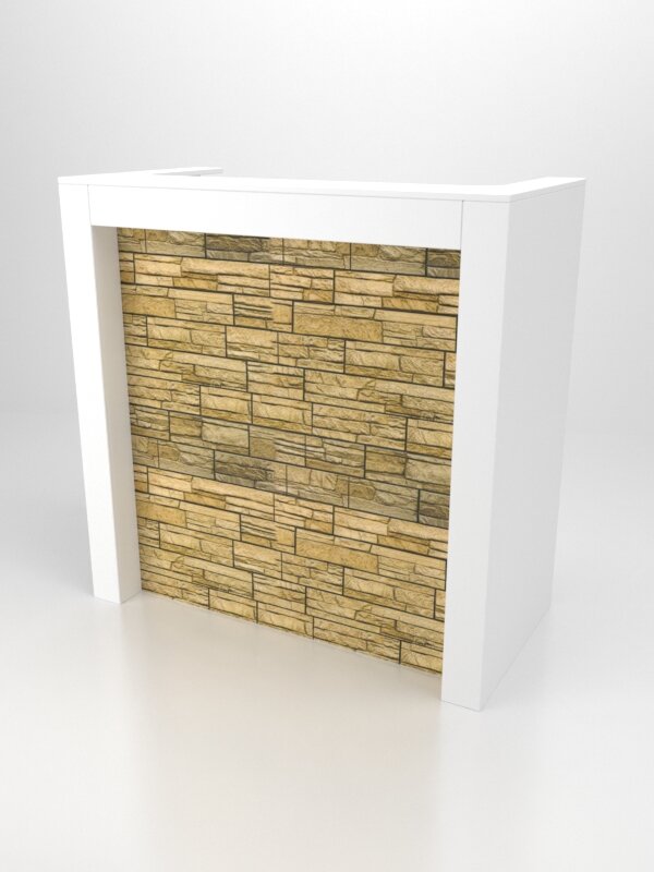 Ресепшн "Брик" №56А, Белый. Производитель товара - компания Westcom.