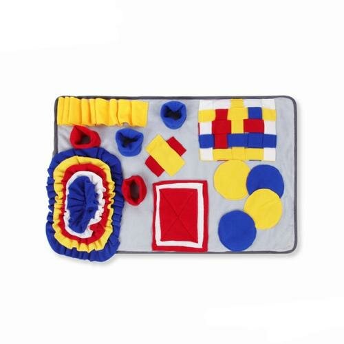 Собака кормящая подушка собака носовая пробка кошка домашнее животное носовая пробка медленное кормление игрушка носовая пробка рабочая подушка IQ тренировка интерактивная головоломка собачья игрушка