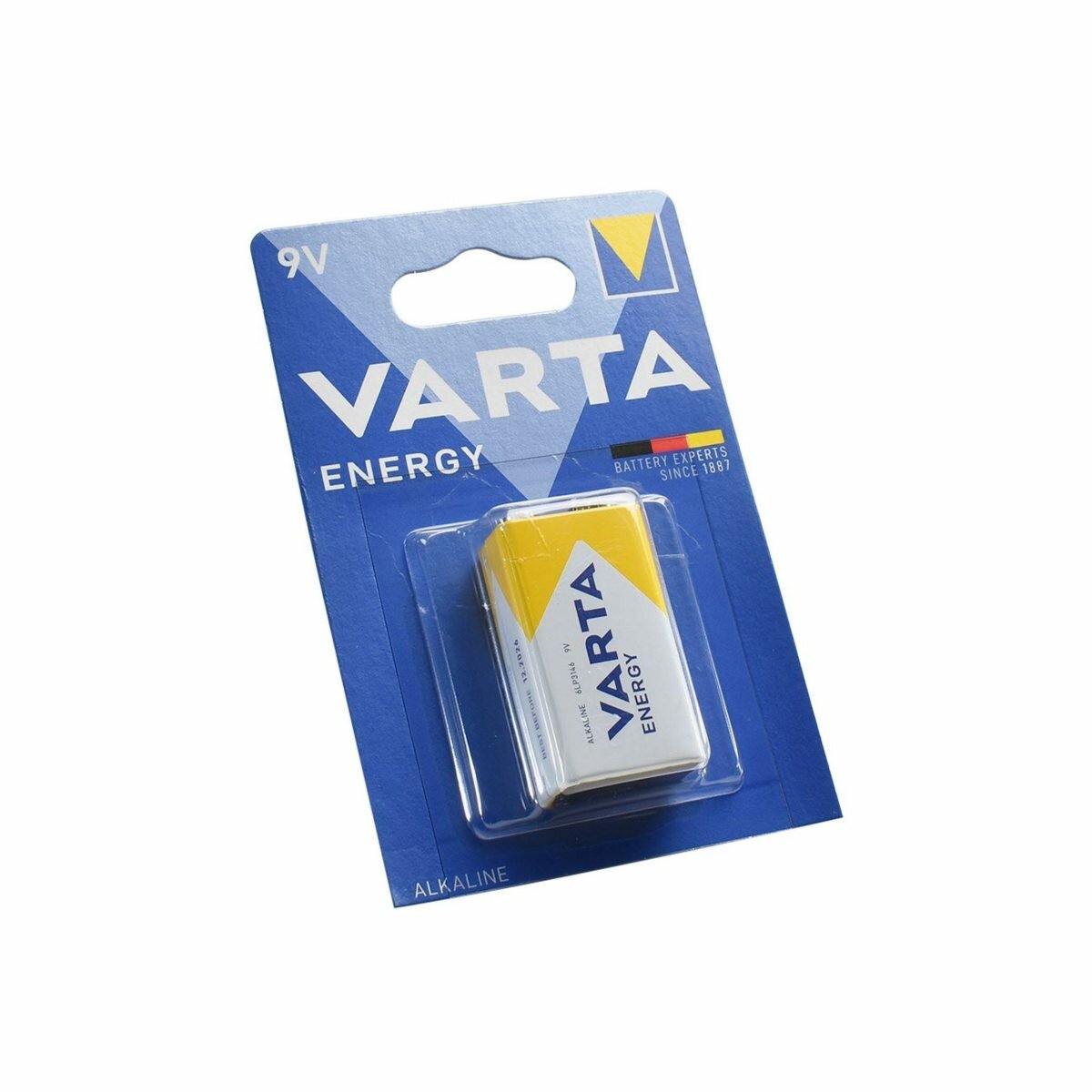 Батарейка VARTA Energy Крона 6LP3146/6LR61 BL1 (4122229411) (1931782), 10 уп.
