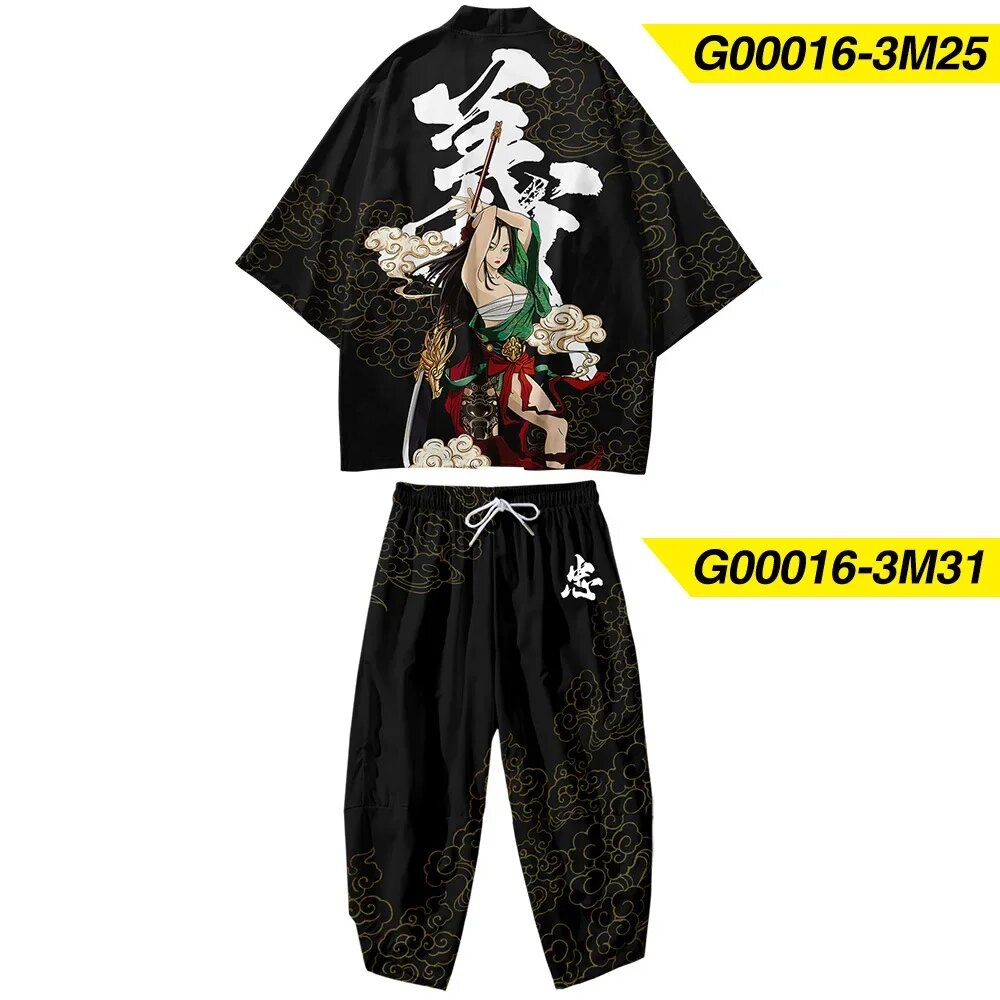 Костюм Харадзюку G00016-sets, черный, M