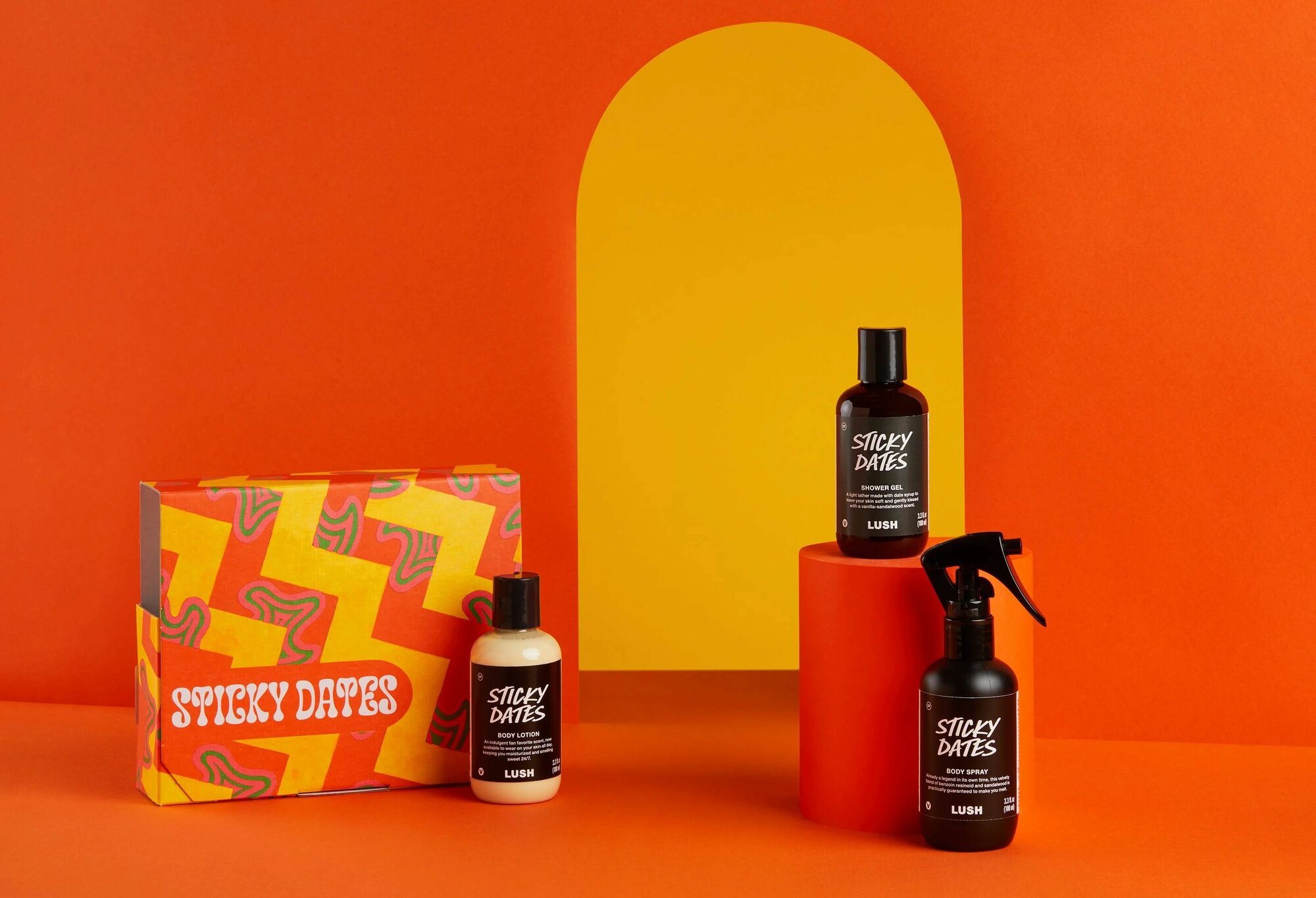 Lush Набор косметики по уходу за кожей Sticky Dates