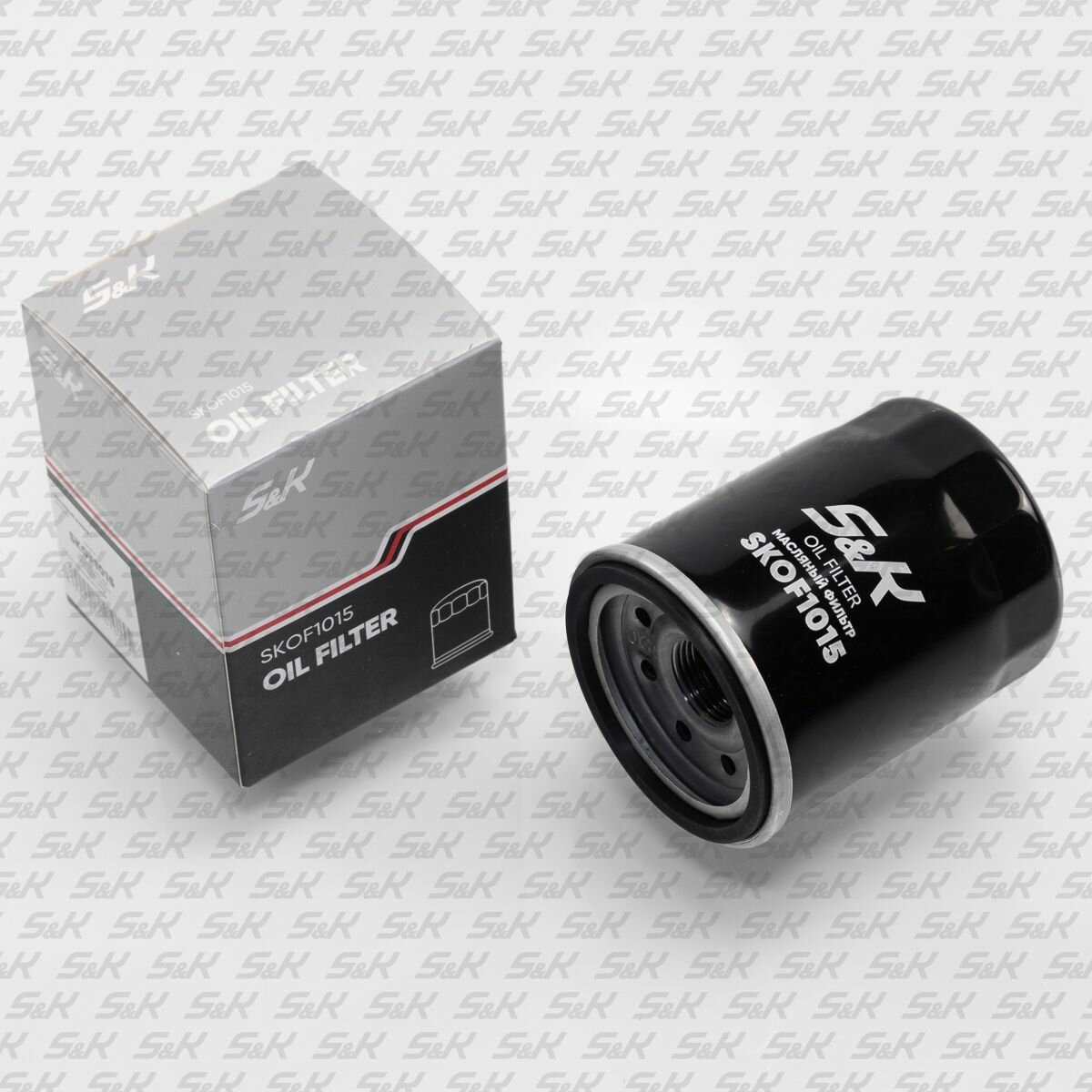 Фильтр масляный для Хонда Аккорд 2003-, Сивик 2001-2005, Митсубиси Каризма 2005-2006, Галант - 2000, Лансер 1991 Honda Accord Civic Mitsubishi Carisma Galant Lancer Артикул SKOF1015 производителя S&K