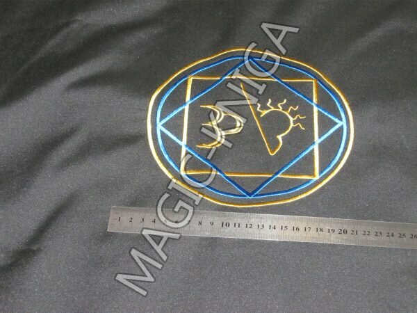 Алтарное покрывало Magic-Kniga "Талисман Амазарака", серое, квадратное