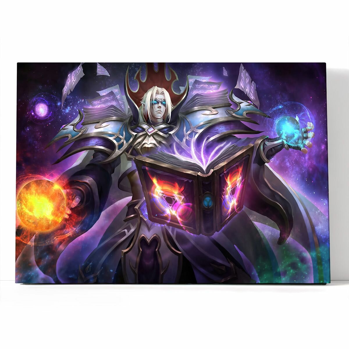 Интерьерная картина на хлопковом холсте/Инвокер Дота2, Invoker Dota2