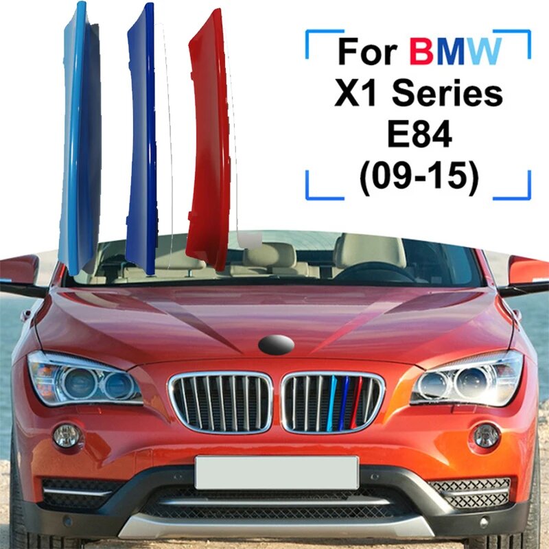 Решетка для BMW X1 E84 (2009-2015), 3 шт.