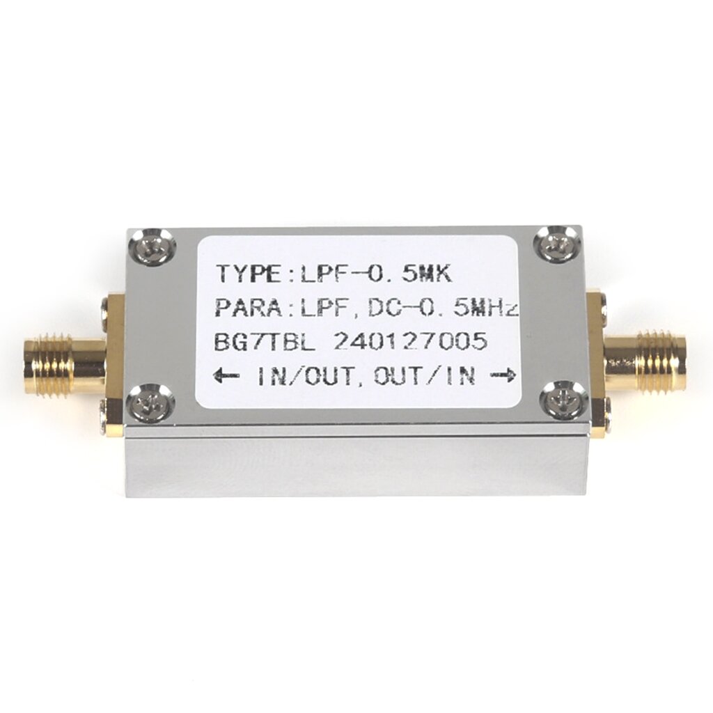 Фильтр нижних частот 100 кГц, усилители мощности SMA, приемник, передатчик, 100 кГц
