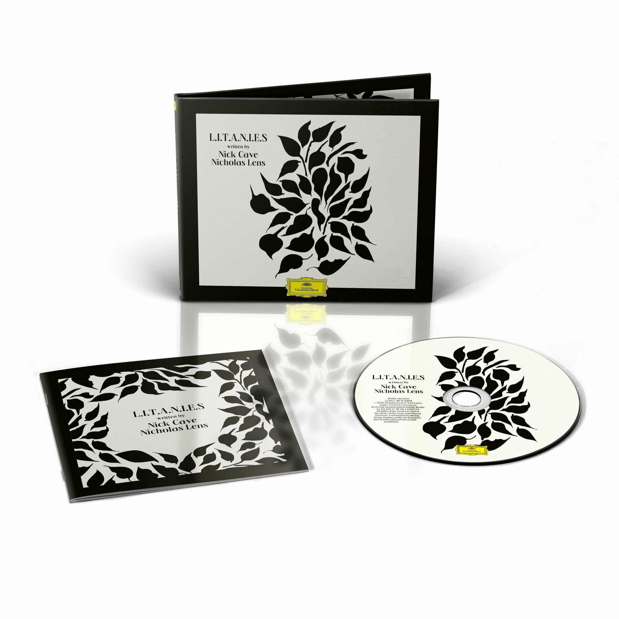 Диск Nicholas Lens (geb. 1957) & Nick Cave (geb.1957) (20. Jahrhundert) - L.I.T.A.N.I.E.S (1 CD)
