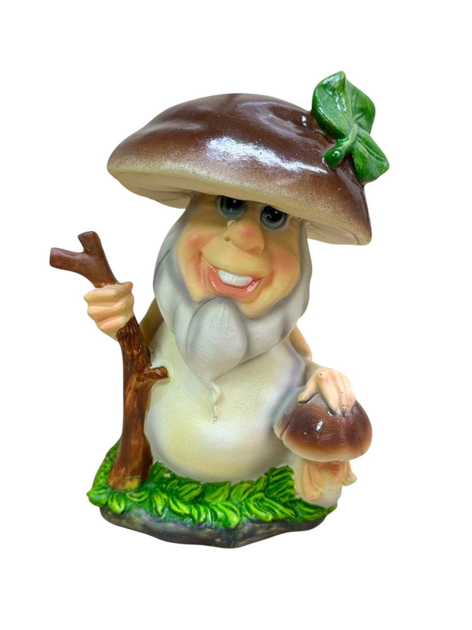 Фигура Сказочный гриб-Боровик 12,5*10,5*18см KSMR-713722/F762