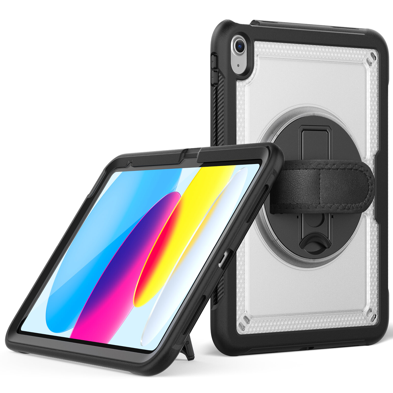 Чехол для iPad A16 (A3354 A3355 A3356) iPad 10 (A2757 A2696 A3162 A2777) Smart-TPE-S противоударный прозрачный
