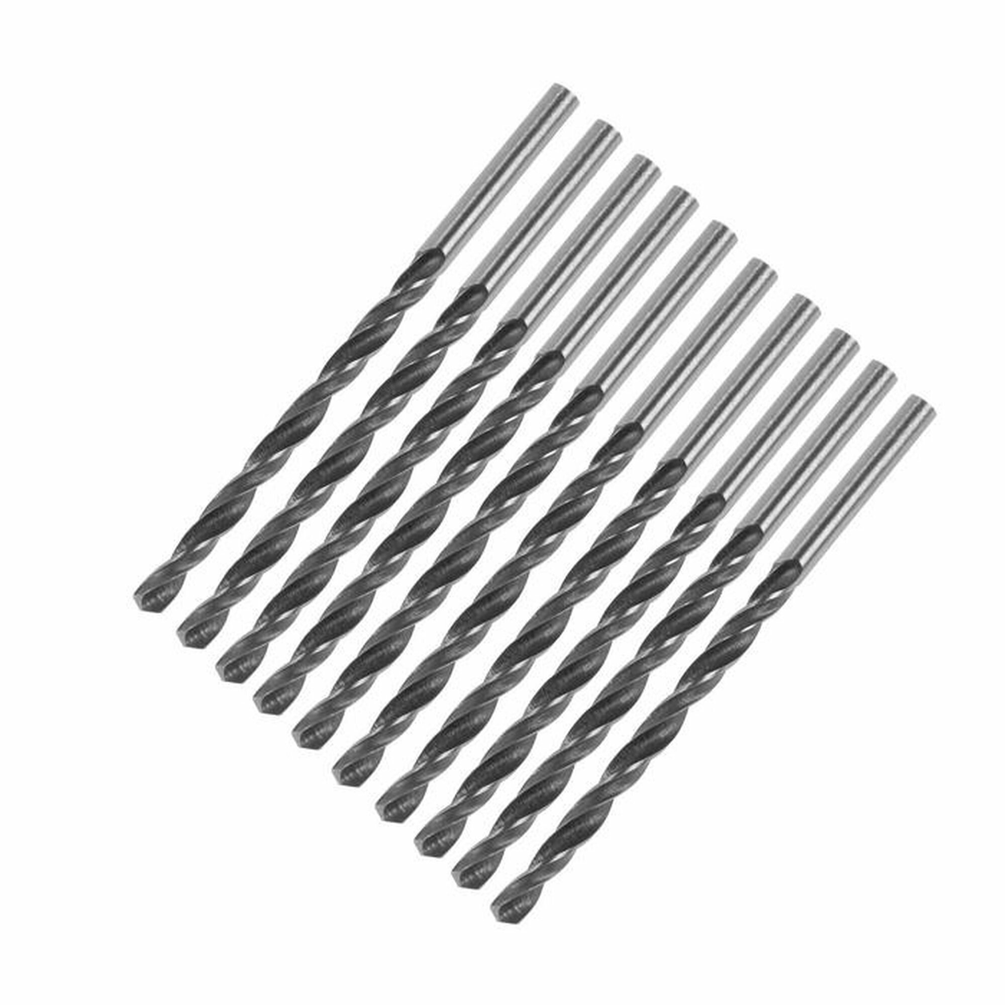 Сверло по металлу тундра, HSS, цилиндрический хвостовик, 3.2 х 65 мм, 10 шт.