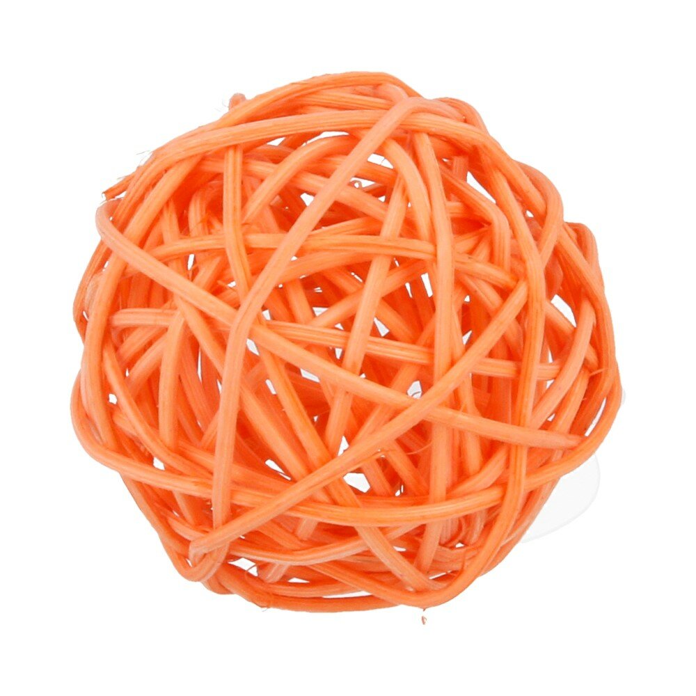 Blumentag BRF-5 Шар декоративный из ротанга d. 5 см 12 шт. №10 оранжевый