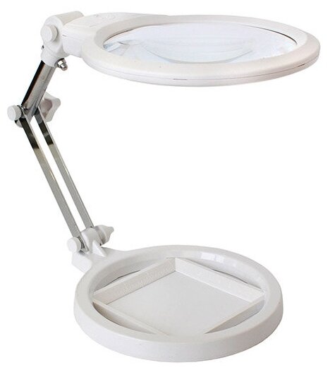 Лупа с подсветкой на подставке Hobby and Pro, 731020