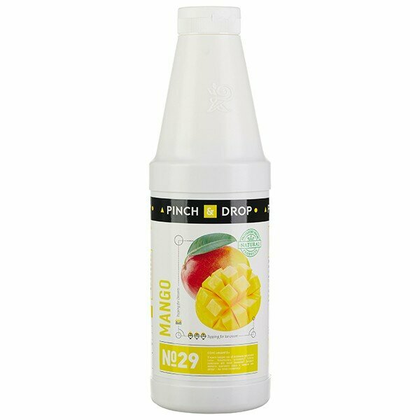 Топпинг для морож. «Манго» 1кг D=8, H=26см (Pinch&Drop, Россия)