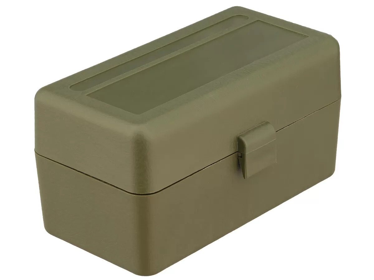 Кейс Shottime Bx-908 Для 50 Патронов 7.62X54R, Полипропилен, Зелёный