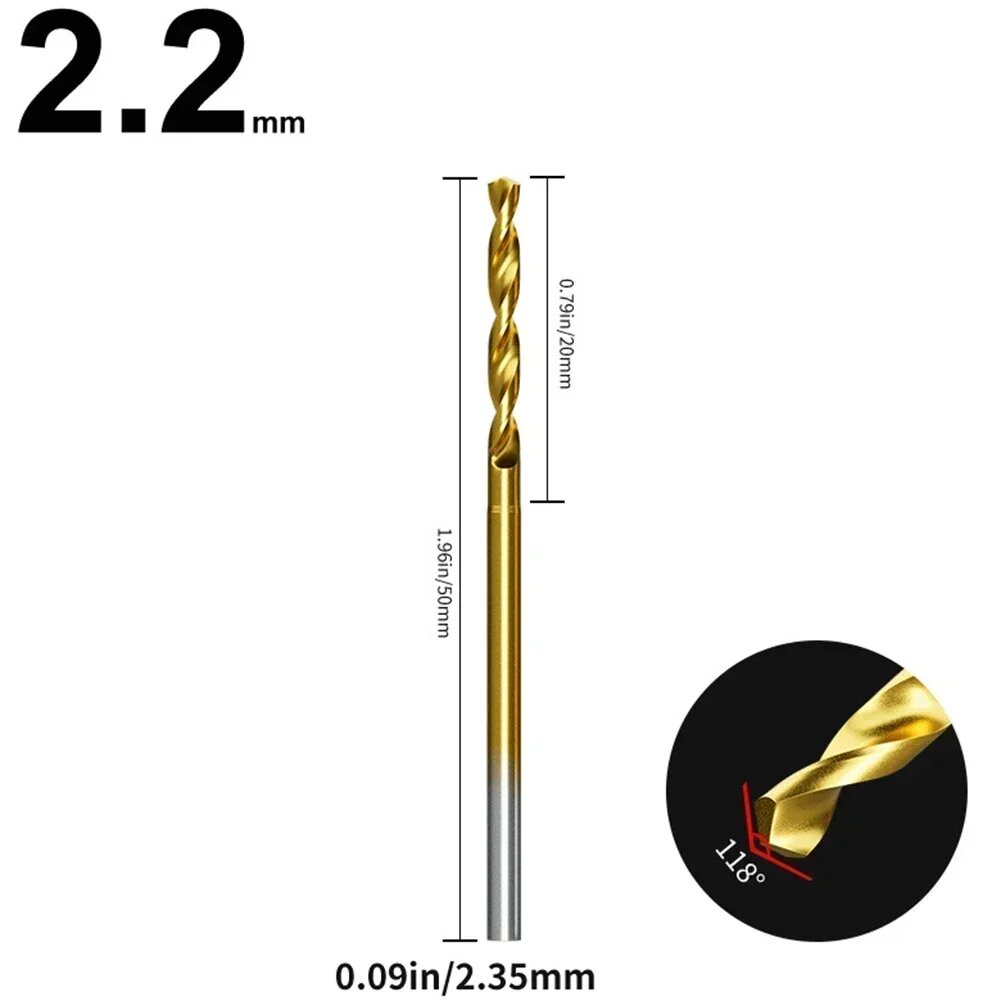 Набор сверл 0,6-2,2 мм 2.2mm