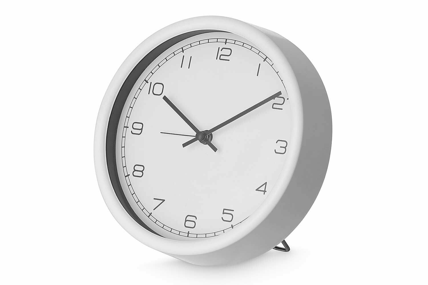 HOFF 6650 настольные часы-будильник 15×15 см - компактное устройство для спальни и офиса