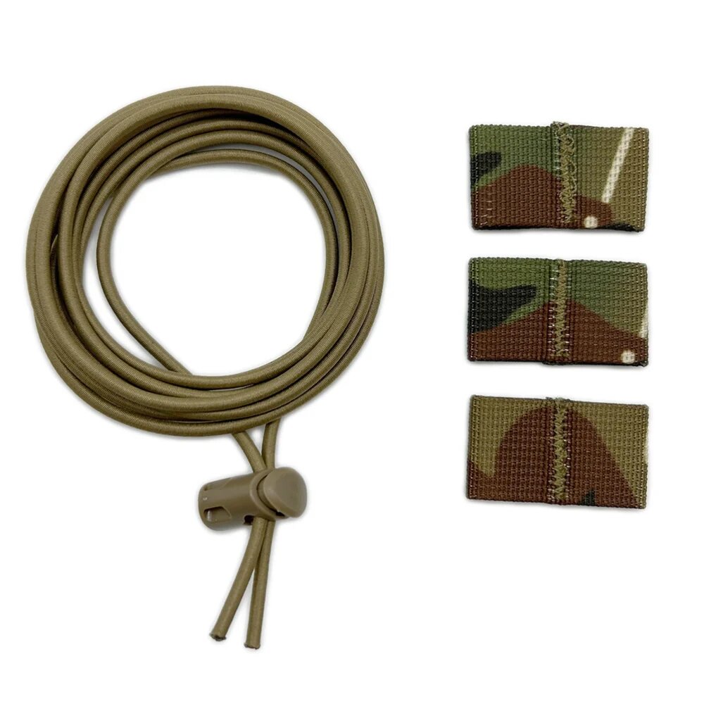 Тактический комплект банджи-шнура MOLLE camo
