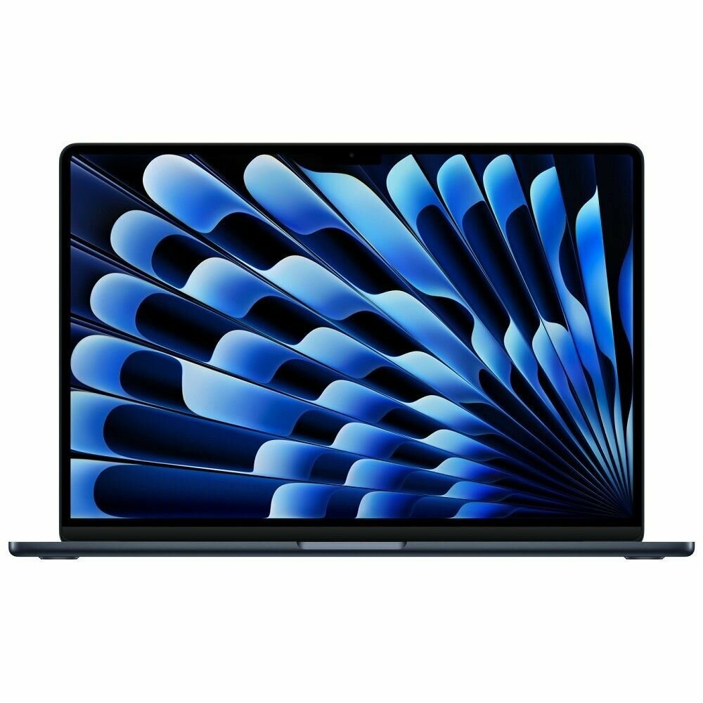 Apple Ноутбук MacBook Air 15 - inch 2025 MW1M3ZA A клав. РУС. Грав. Midnight 15.3" Liquid Retina