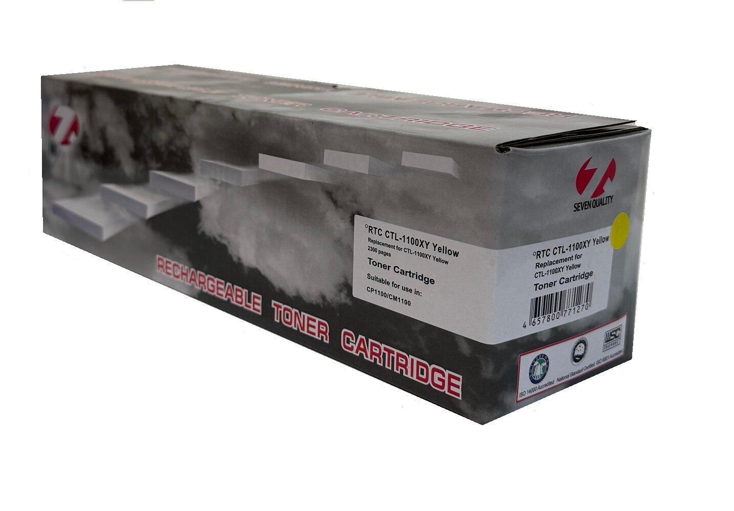 Тонер картридж 7Q Seven Quality RTC CTL-1100XY желтый, для Pantum CP1100; CM1100 (2 300 стр.)