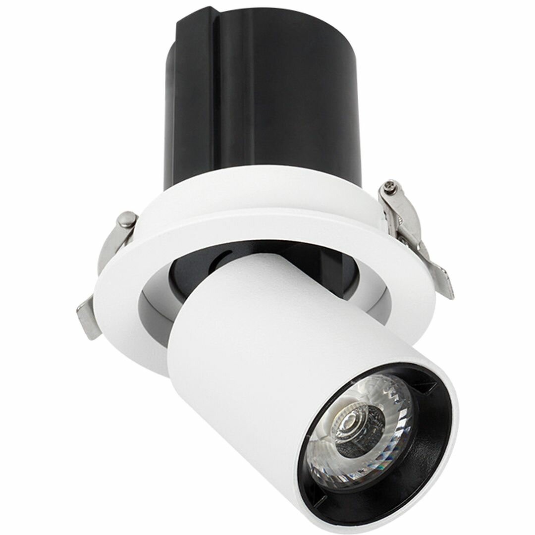 Светильник точечный встраиваемый Wertmark Technical Dorsum W90xL90xH92 мм LED цвет белый, арт. WTD. O30.067.30.10